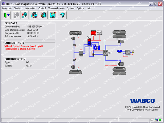 WABCO Trailer Truck Bus Diagnostic System | WDI | Truck Diagnostic ...
